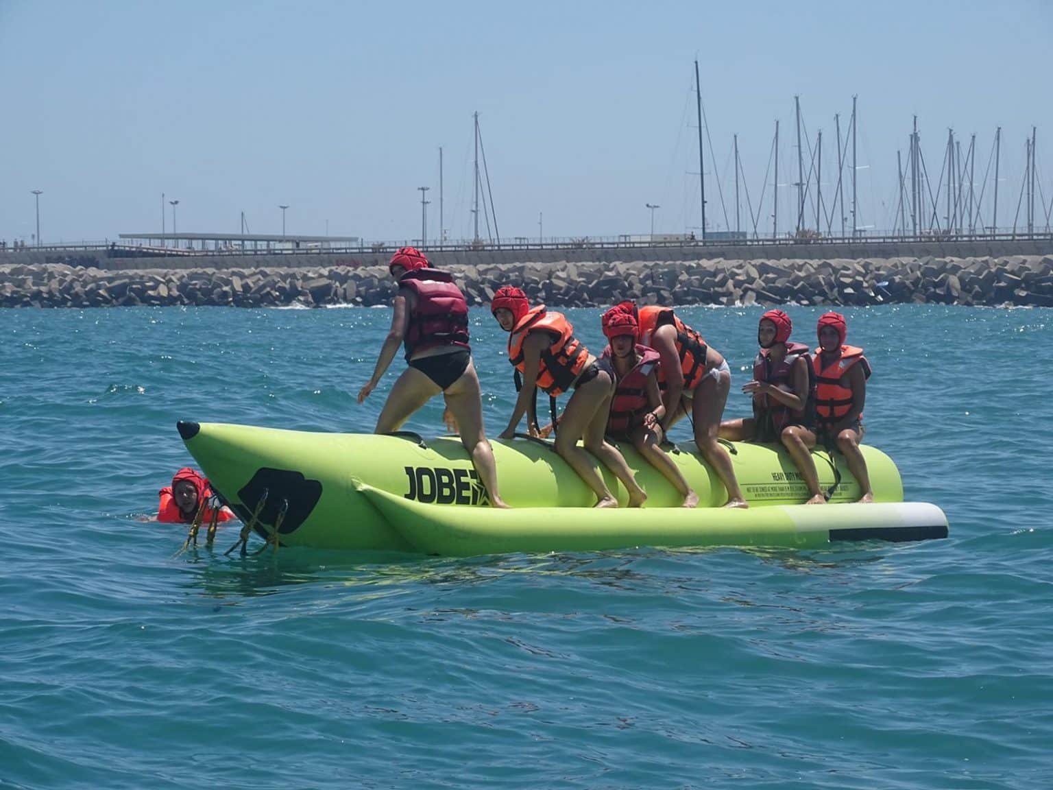 Banana boat valencia 30 minutos por solo 25€ - Rent Jet ski Valencia